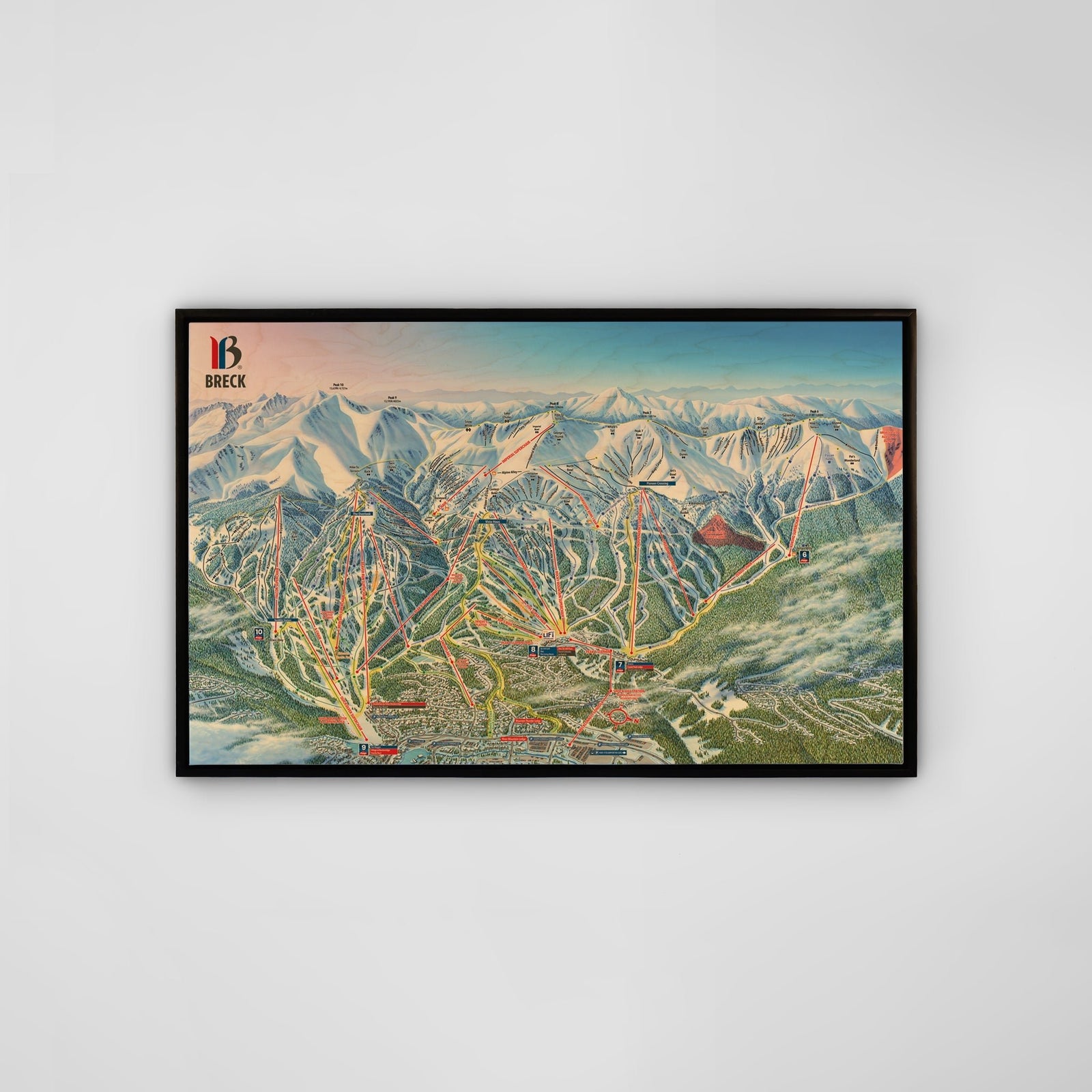 Breckenridge Resort Map