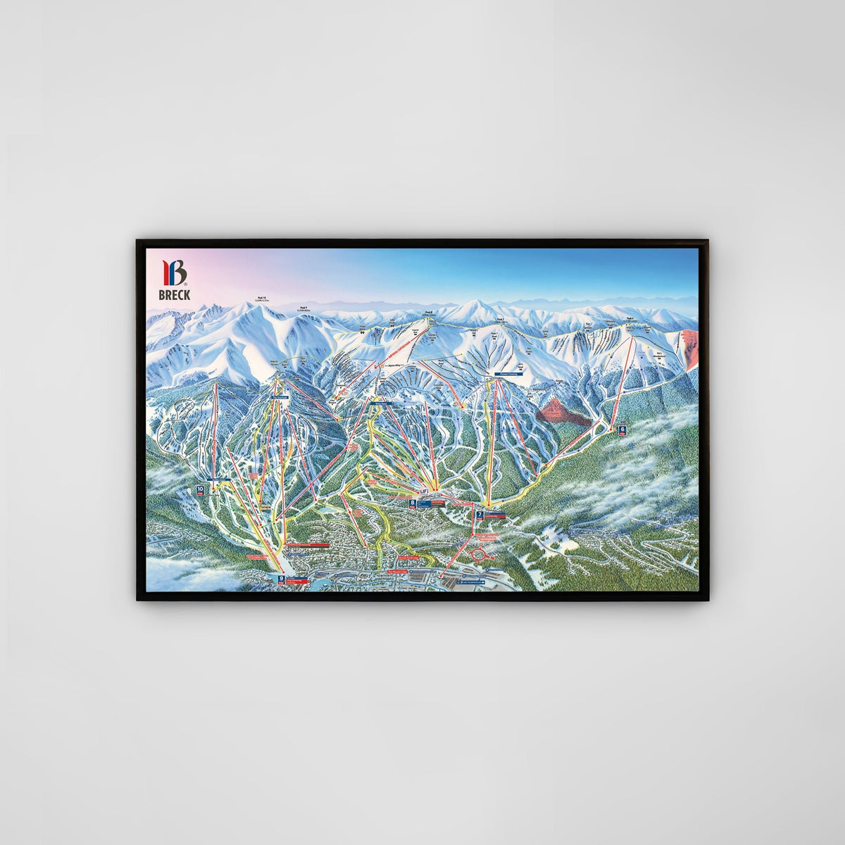 Breckenridge Resort Map