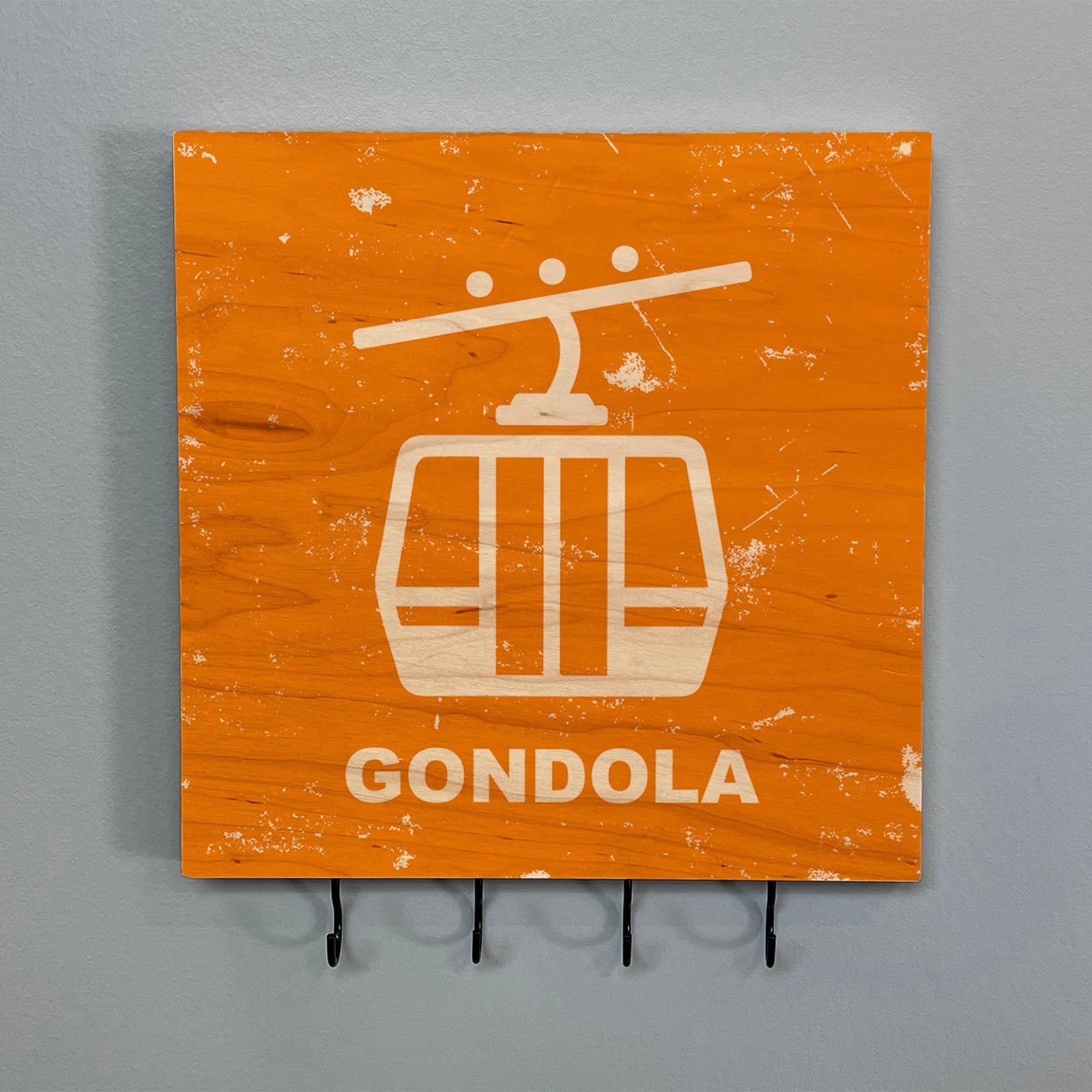 Gnarwalls Trail Sign Key Hanger